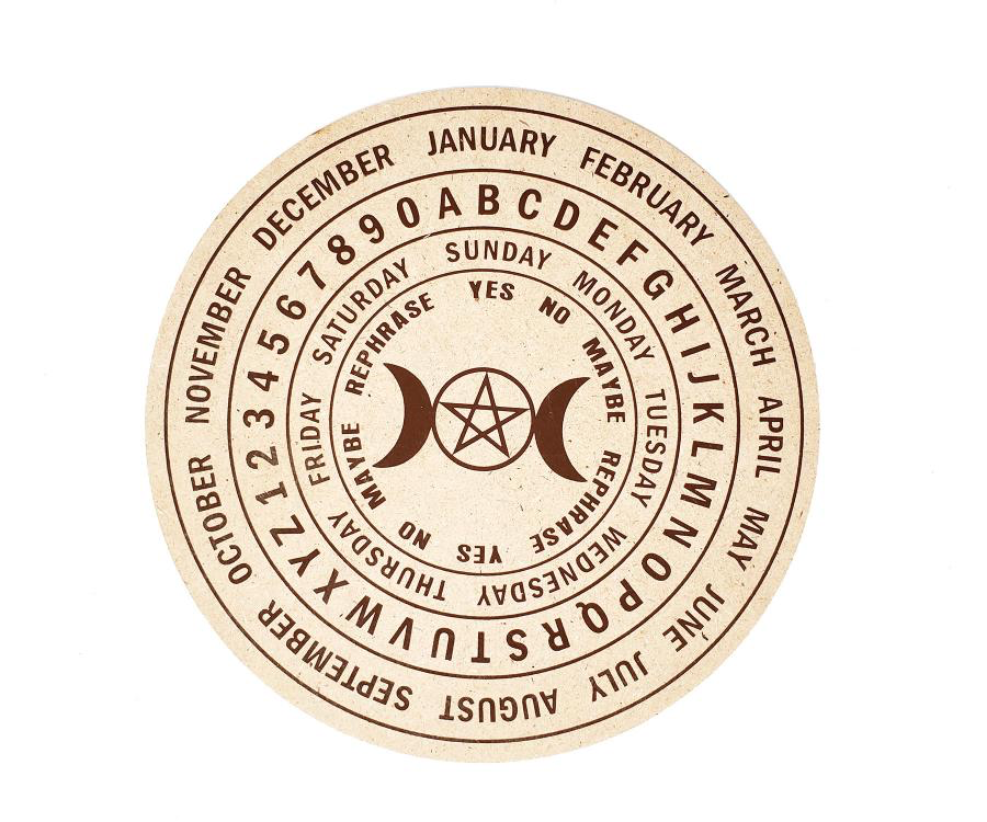 Triple Moon Pendulum / Altar Board 8" | Spellerific ~For AllYourWitchy ...